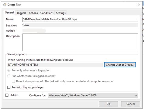 Automatically Delete Files Older Than 30 Days Via Task Scheduler Microsoft 365 Consultancy