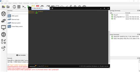 Lab 21 First Interactions With The Mikrotik Router