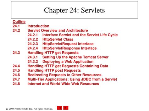Ppt Servlets Overview Request Handling Redirecting And Multi Tier