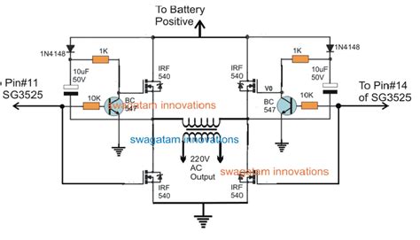 H Bridge Inverter Circuit