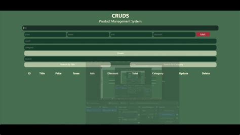 Aya Emara On Linkedin 🚀 Introducing My Crud System App Ive Just Developed A Cruds Create