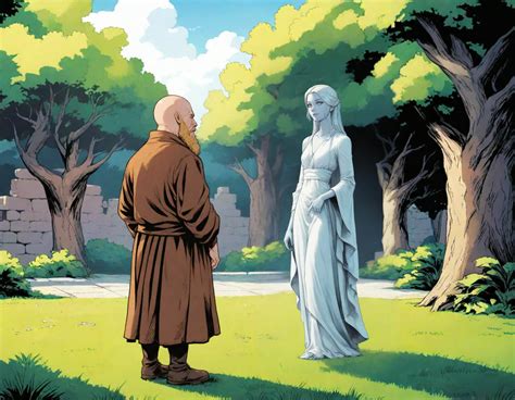 Aria And The Monk By Finchagent On Deviantart