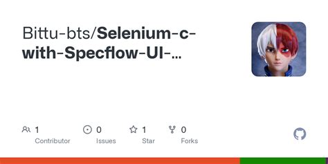 Github Bittu Btsselenium C With Specflow Ui Automation