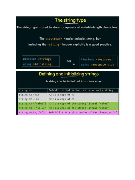 06 The Stringdatatypes In C Pdf