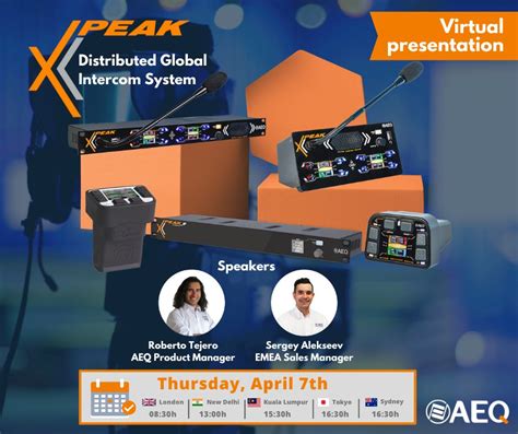 Aeq On Linkedin Aeq Xpeak Broadcastproduction Virtualintercom Intercomsystem Tv…