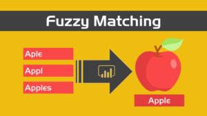 Fuzzy Matching In Power BI Power Query The Power User