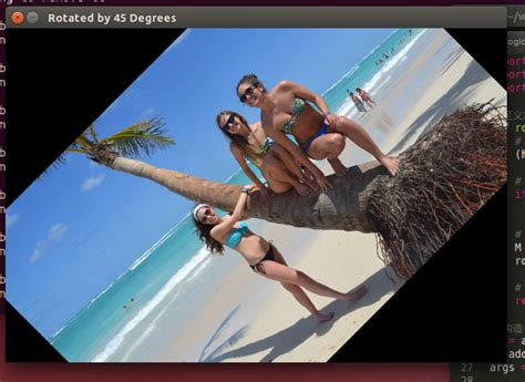 小强学pythonopencv之－141平移、旋转、缩放、翻转－之实践python 平面旋转 平行 Csdn博客