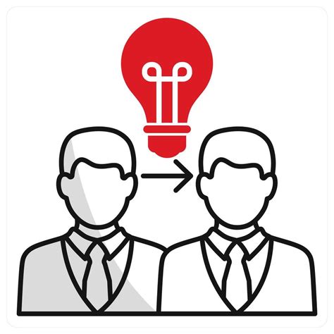 Coaching And Mentoring And Support Icon Concept 52170749 Vector Art At