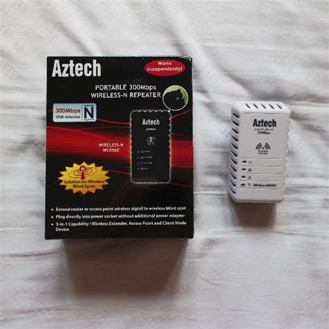 Aztech Wireless N Repeater And Aztech Homeplug Av Computers And Tech Parts And Accessories