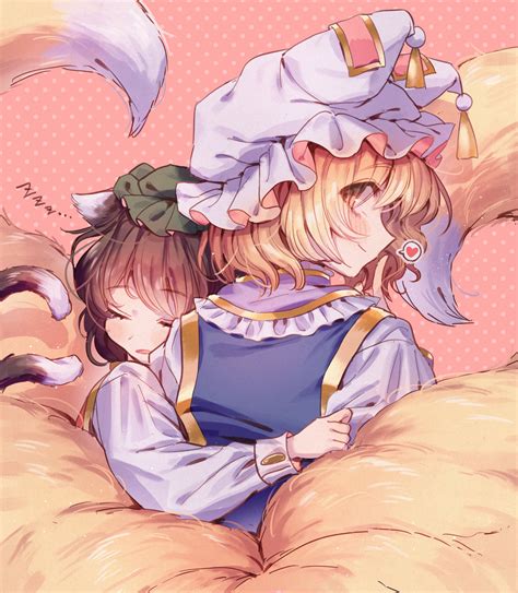 Yakumo Ran And Chen Touhou Drawn By Masanagatsukasa Danbooru