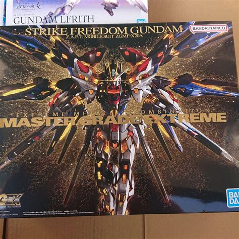 Mgex ストライクフリーダムガンダム／mgプロヴィデンスガンダム 上級品 2機セットmgex ストライクフリーダムガンダム／mg