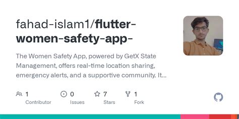 Github Fahad Islam1flutter Women Safety App The Women Safety App Powered By Getx State