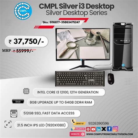 Intel Desktop Computer Core I3 Latest Price Dealers And Retailers In India