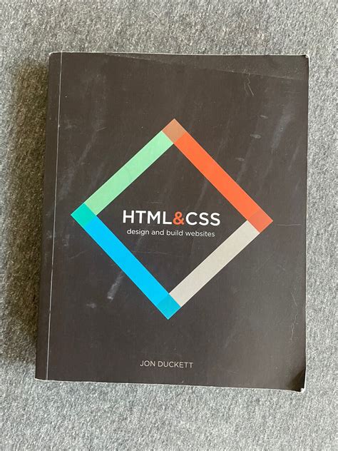 HTML And CSS Design And Build Websites By Jon Duckett Trade Paperback EBay