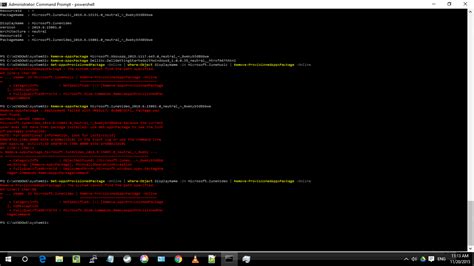 Powershell Windows Application Issues Start And Cortana Freeze Stack Overflow