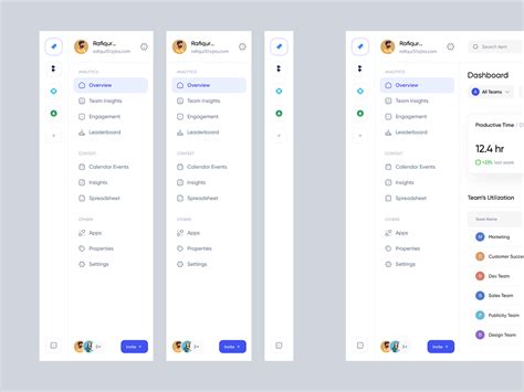 Left Menu Designs Themes Templates And Downloadable Graphic Elements On Dribbble