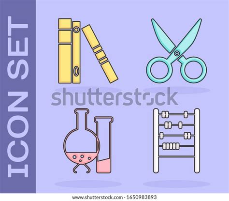 Set Abacus Office Folders Papers Documents Stock Vector Royalty Free 1650983893 Shutterstock