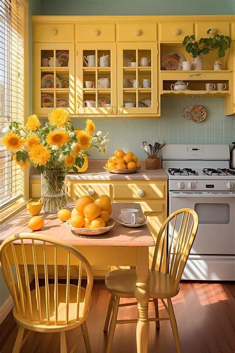 Пин от пользователя Monilovesol на доске Cocinas в 2025 г Кухня в желтых тонах Кухня в стиле