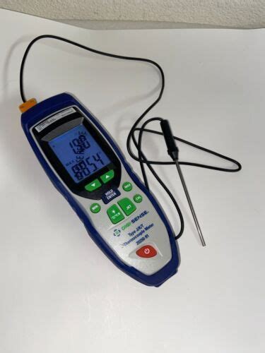 Digi Sense Dual Input Data Logging Thermocouple Thermometer For Sale Online EBay