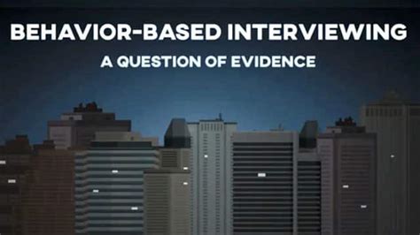 Behavior Based Interviewing℠ Series