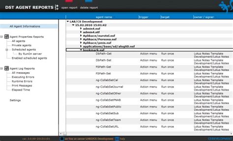 cs development domino server tools