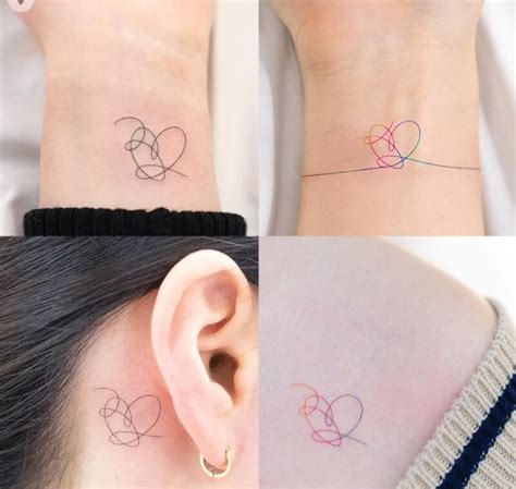 طرفداران گروه بی تی اس فقط و فقط این مدل تتوهای گوگولی را باید بزنند