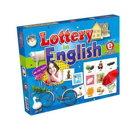 Lotería En Inglés — Educatodo