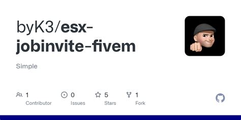 Github Byk3esx Jobinvite Fivem Simple