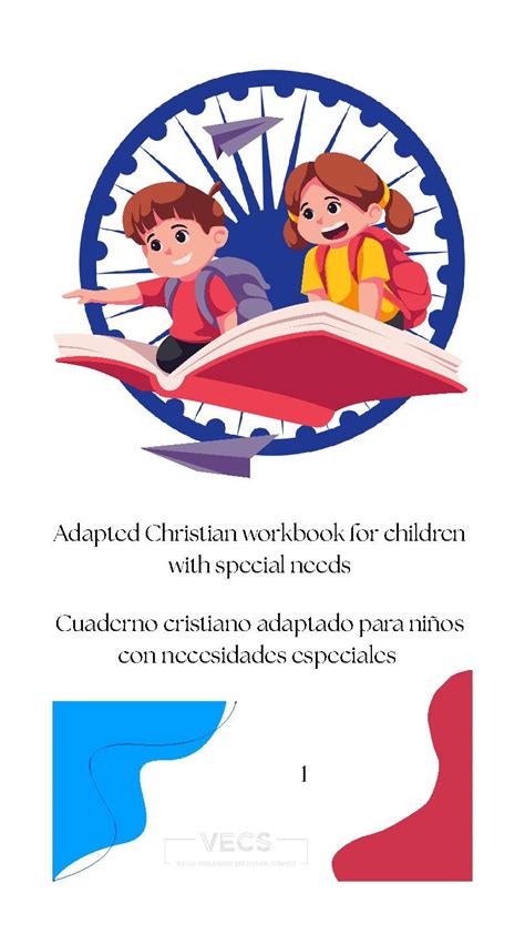 Bilingual Cuaderno Cristiano Adaptado Para Niños Con Necesidades Especiales
