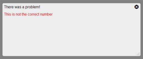 alpha anywhere error messages popup window title