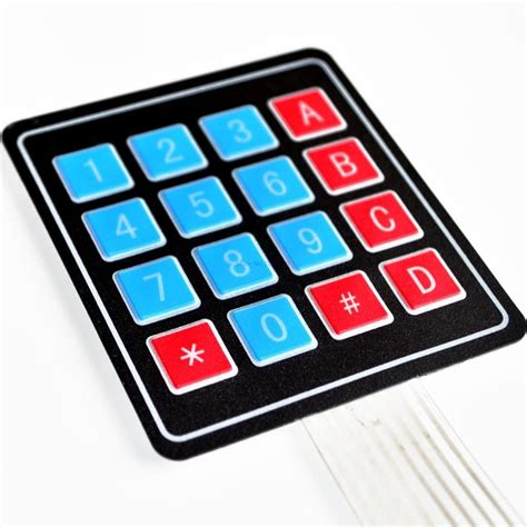 Teclado De Membrana Para Arduino