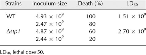 Virulence Of Streptococcus Suis Type 2 Wild Type Wt And Its Isogenic Download Table