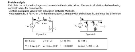 Solved MULTISIM Please Solve Do The MULTISIM Simulation Chegg Com