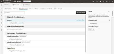 How To Create Editable Table In Vbcs