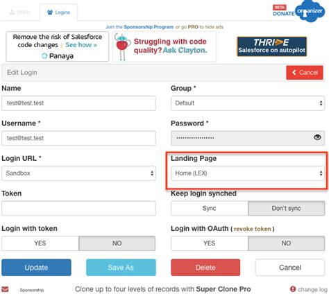 Organizer For Salesforce