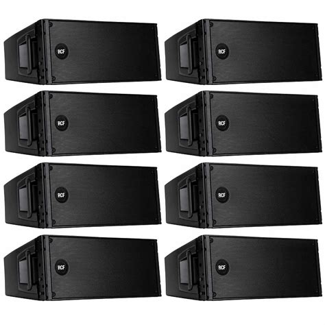 RCF HDL A Active Line Array Module Speakers Package Reverb
