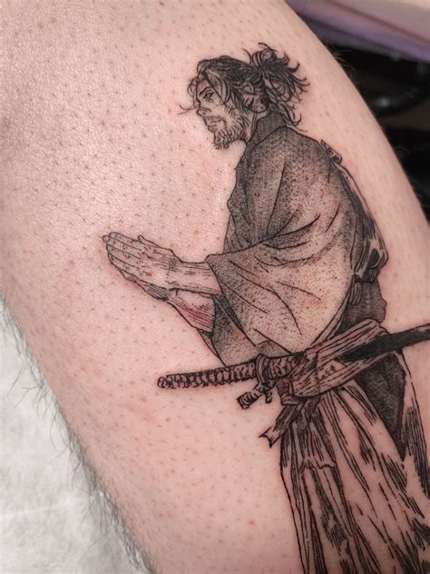 Tattoo Uploaded By Tenko Tatts • Vagabond Musashi Miyamoto • Tattoodo