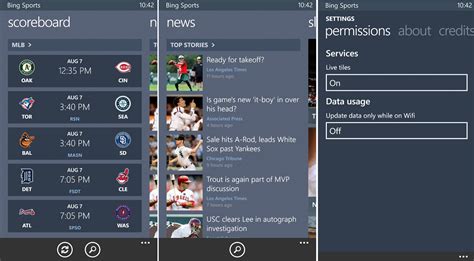 Bing Sports Update Finally Brings ‘share Option Other Bing Apps