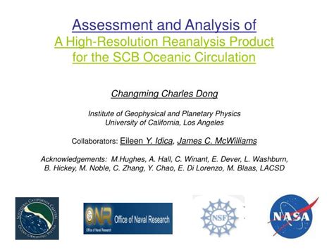 Ppt Assessment And Analysis Of A High Resolution Reanalysis Product