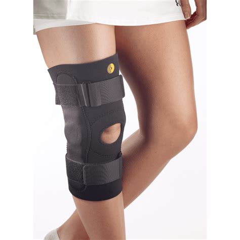 Neoprene Patella Stabilizer With Buttress And Hinge Gtm Medical