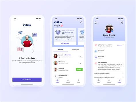 Voting Ios Application By Sergey Trofymchuk For Habitat On Dribbble
