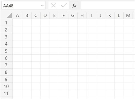 A Grid Of Squares After Adjusting Column Width To Make Graph Paper In