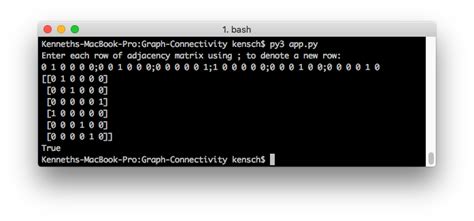 GitHub Kas Graph Connectivity Python Application That Determines Whether An Adjacency Matrix