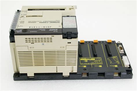 11314 Omron Sysmac C200h Plc W Base Unit C200h Bc031 V2 C200h Cpu01 J316gallery