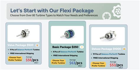 Earlybird Packagedynamically Balanced Turbine Microp Dental
