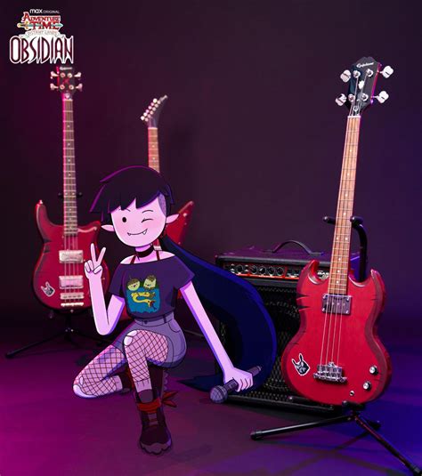 Gibson Teams Up With Adventure Time Distant Lands For Marceline The