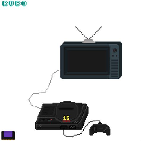 pixilart sega genesis mega drive by rubo