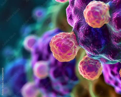 High Detail Microscopic View Of Staphylococcus Aureus Causing Skin