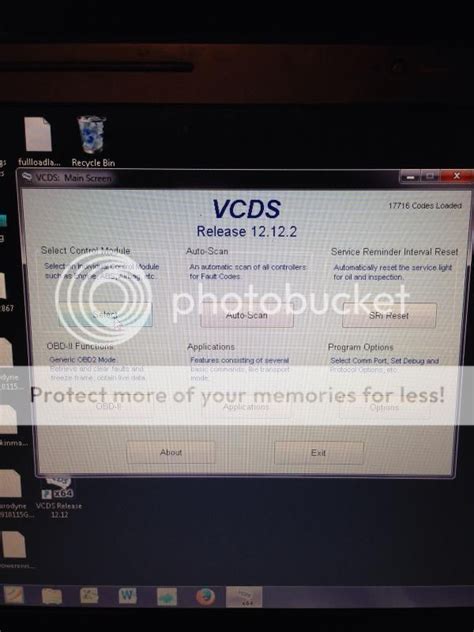 VCDS Low Pressure Fuel Regulation Fault