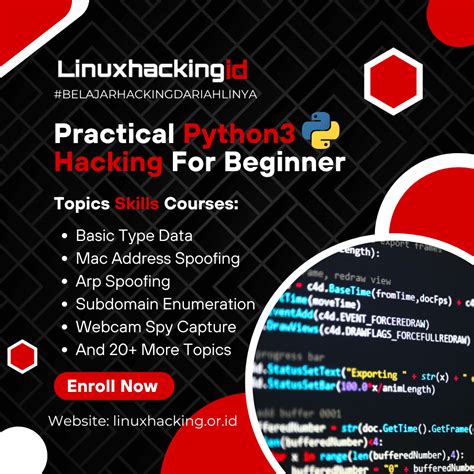 Practical Python3 Hacking For Beginner Linuxhackingid